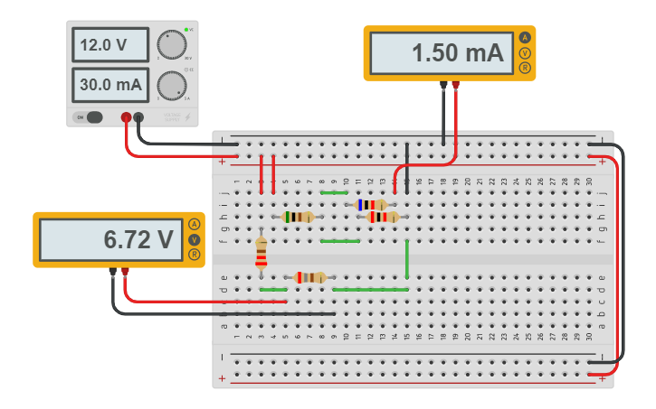 Circuit design ACTIVIDAD 1 - Tinkercad