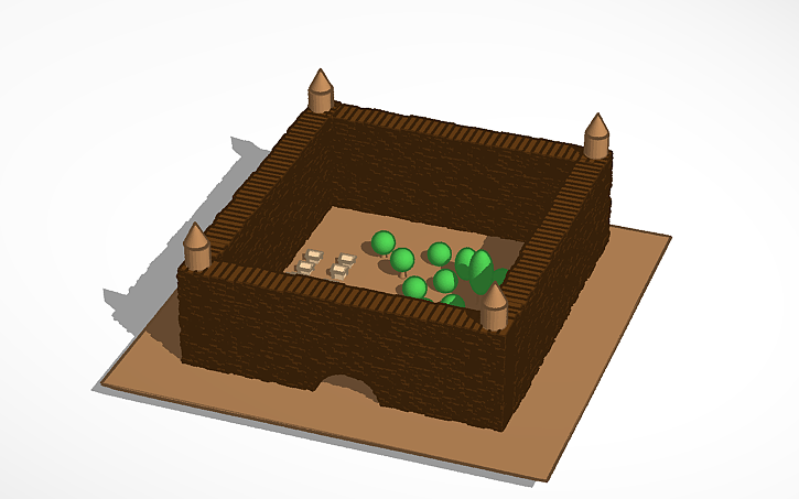3D design Sumerian House | Tinkercad