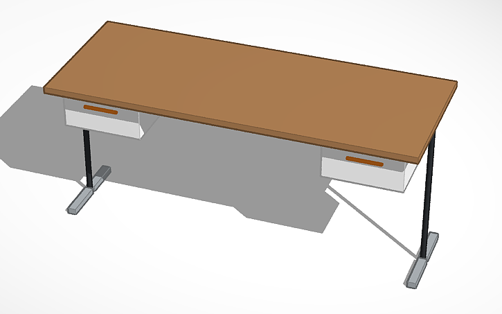 3D design Desk - Tinkercad