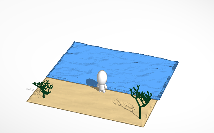 3D design Near Beach - Tinkercad