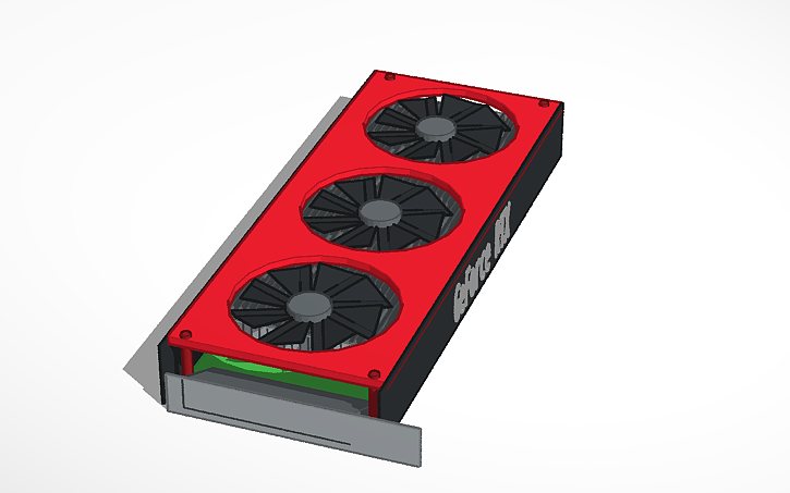 3D design GeForce RTX - Tinkercad