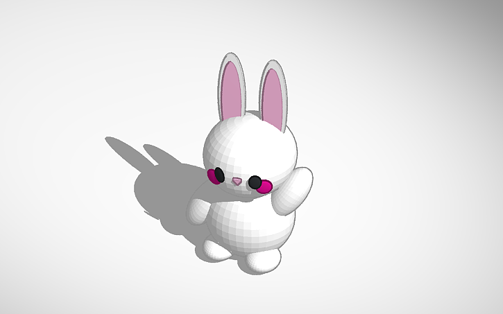 3D design Bunny - Tinkercad