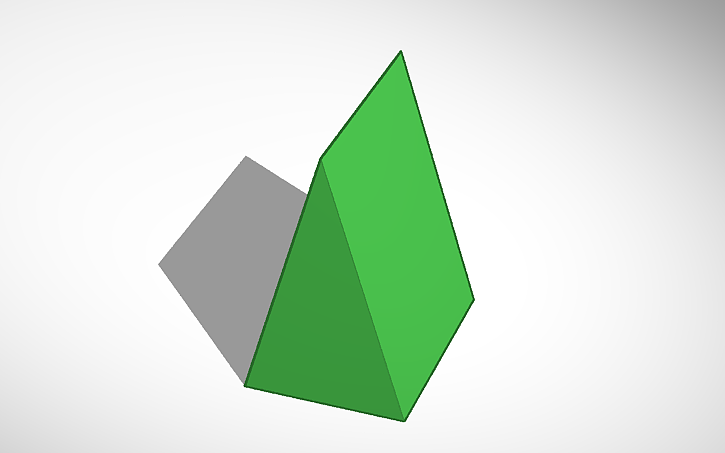 3d Design Prisma Triangular Tinkercad