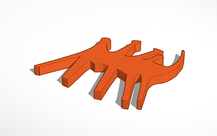 3d Design Abstract Diversity Tinkercad