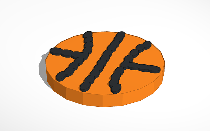 3D design Basketball - Tinkercad