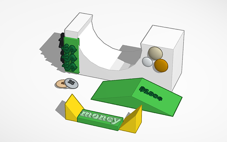 3D design Drea, Sarah, and Malak: Money - Tinkercad