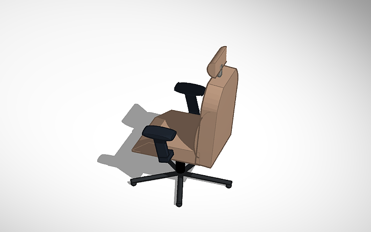 3D design Office Chair - Jaden - Tinkercad