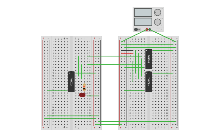 Circuit Design Lab3 Experiment1a Tinkercad