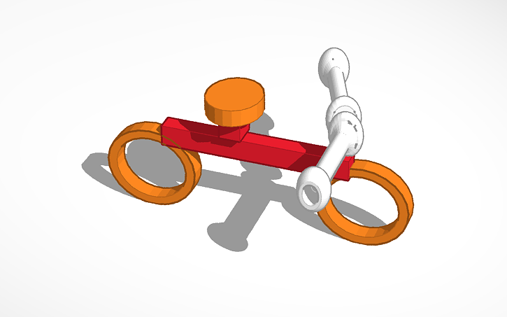 3D design bicycle - Tinkercad