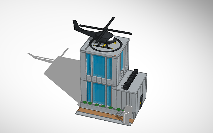 3D design skyscraper - Tinkercad