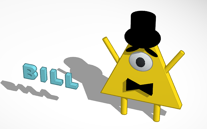 3D design Bill the İlluminati | Tinkercad