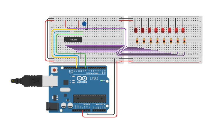 Circuit Design Experiment 8d Using An Array Tinkercad 1016