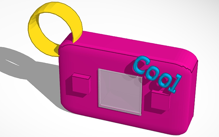 3D design Micro:bit Navigation tool 3D model challenge - Tinkercad