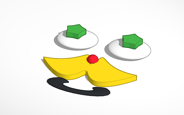 3D design weird face | Tinkercad