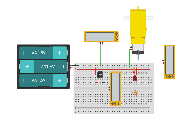 Circuit design Exam 1 | Tinkercad