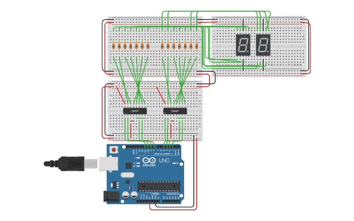 Circuit design Sizzling Juttuli | Tinkercad