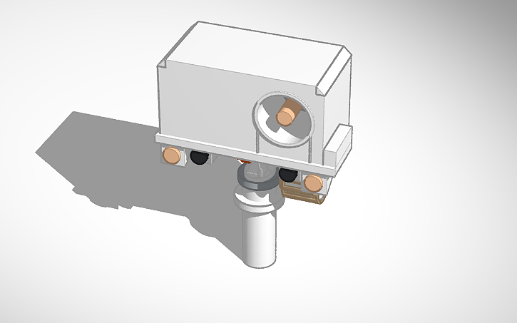 3D design Curiosity Rover Head - Tinkercad