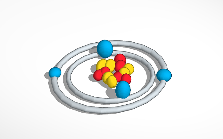 3D design element carbon - Tinkercad