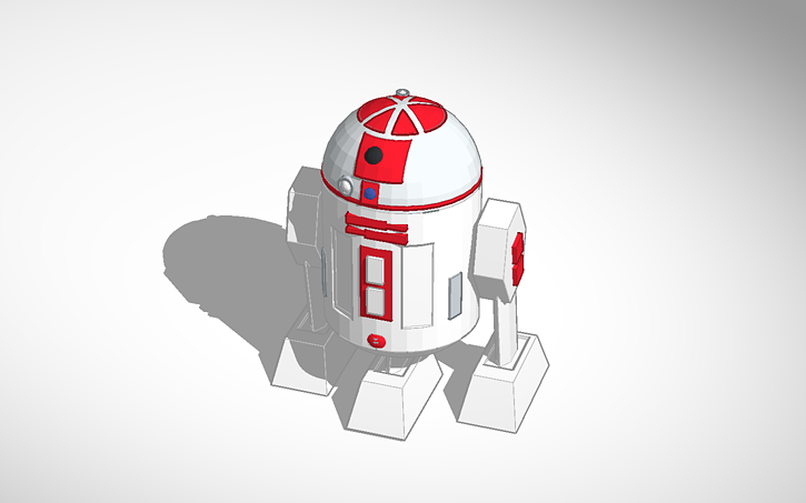 3D design R5-D4 Astromech Droid | Tinkercad