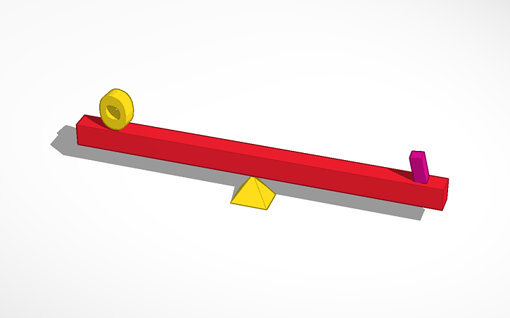 3D design Khalidah Ballan- Simple Lever | Tinkercad