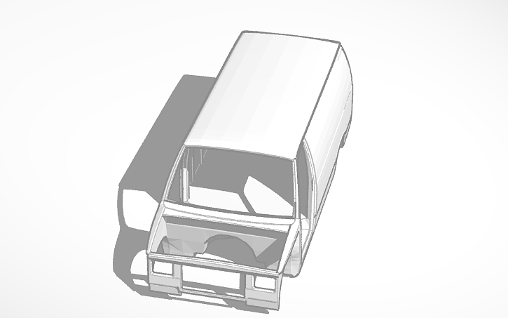 3D design Ford Van Frame - Tinkercad