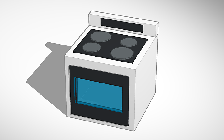 3D design Kitchen_stove - Tinkercad