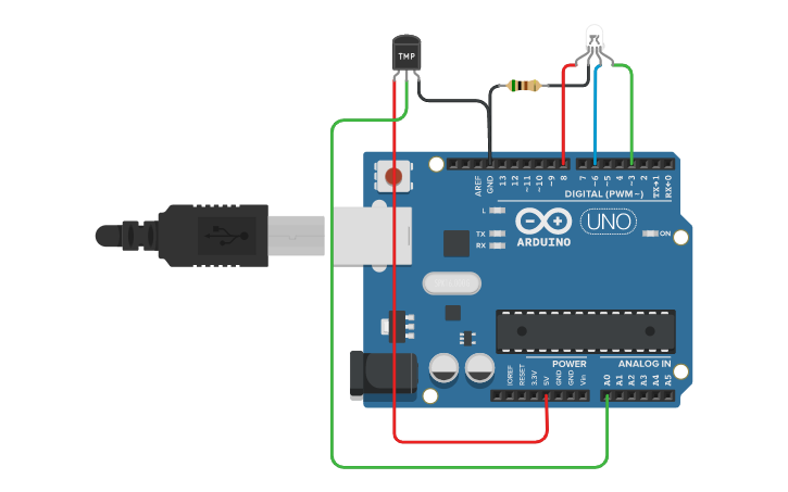 Circuit design BRIAN ARIANTO TANUWIDJAJA XII-9/13 | Tinkercad