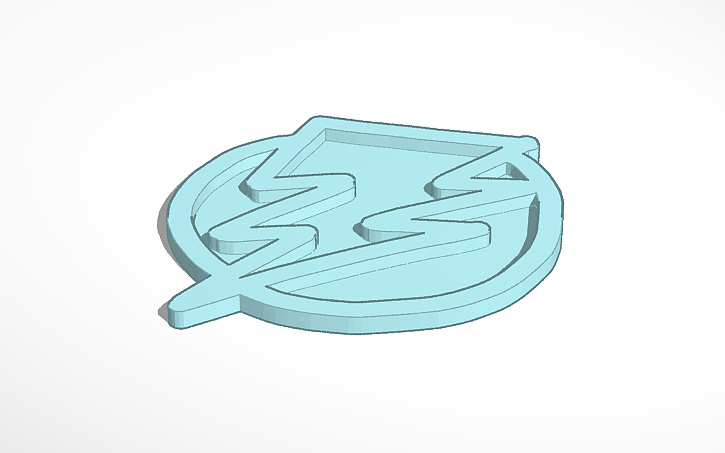 3D design Lightning Logo | Tinkercad