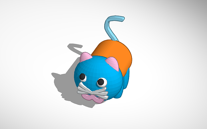 3D design Cat KD - Tinkercad