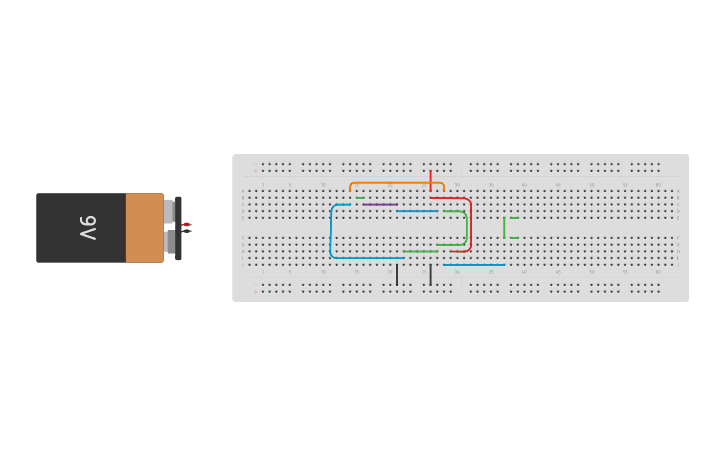 Circuit design circuito para 2B - Tinkercad