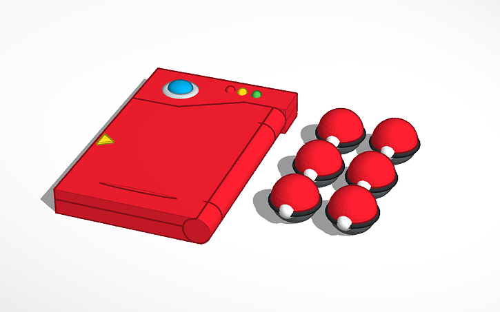 3D design Pokemon - Tinkercad