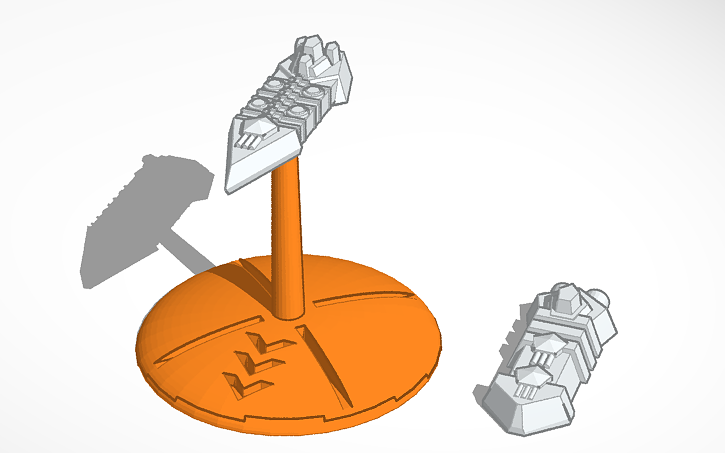 3D design Chaos - Iconoclast Class Destroyer - Tinkercad