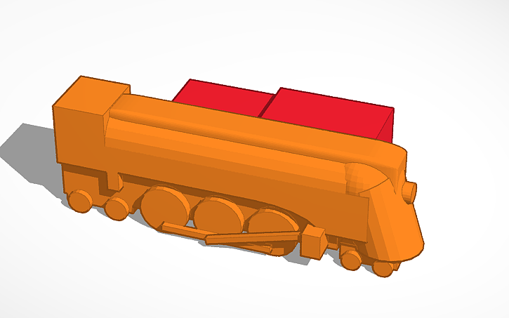 3D design Milwaukee Road F7 - Tinkercad