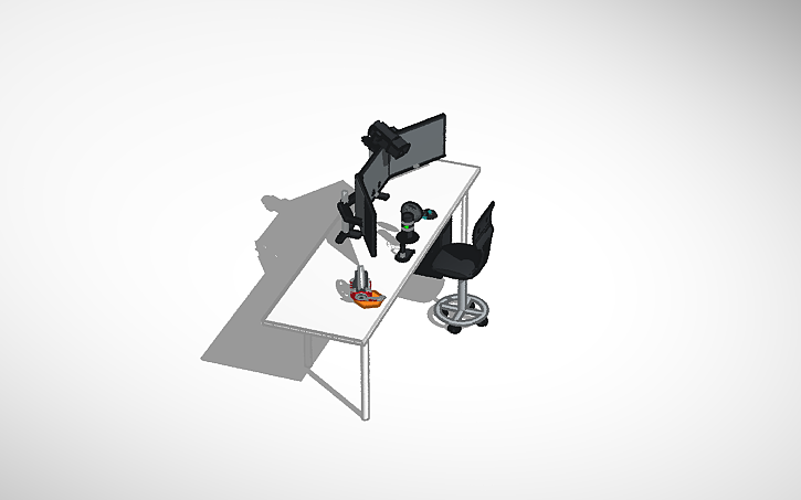 3D design The Ultimate gaming setup - Tinkercad