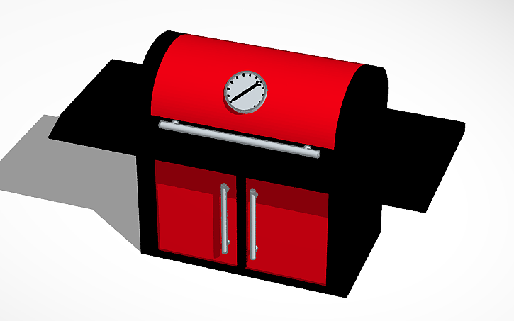 3D design Grill - Tinkercad
