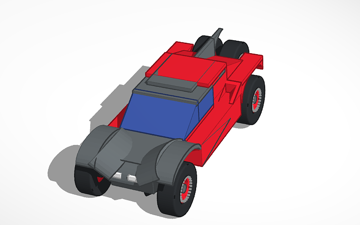 3D design SMG Buggy Dakar Original | Tinkercad
