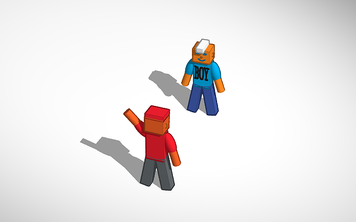 3D design BRO _and_BOY | Tinkercad