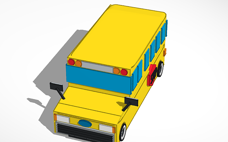 3D design School Bus | Tinkercad