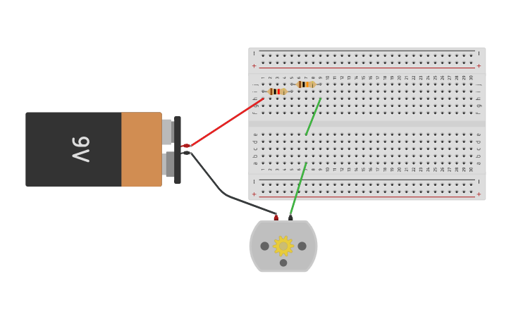 Circuit Design Measuring Current Tinkercad