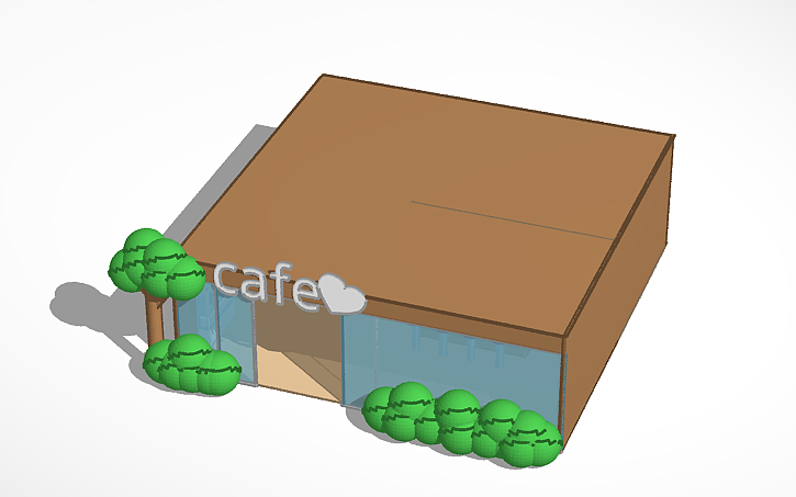 3D design cafe - Tinkercad