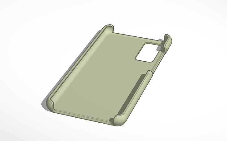 3D design Samsung case S20 | Tinkercad