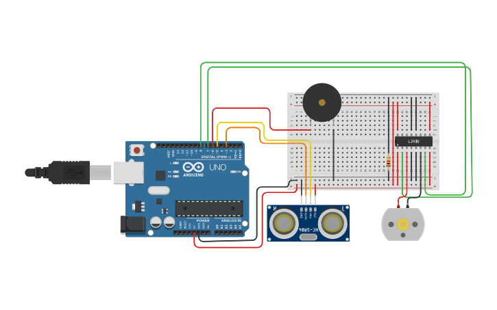 Circuit design ITE KOKAK - Tinkercad