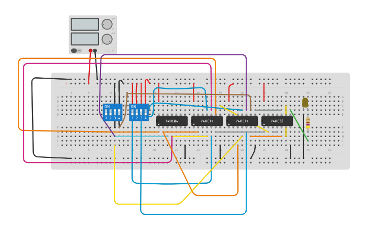Circuit Design 4 1 Multiplexer Tinkercad