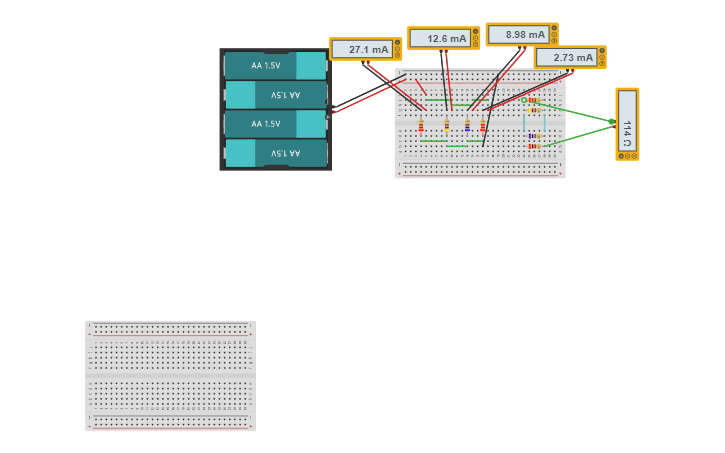 Circuit Design Circuito Paralelo Taller Tinkercad