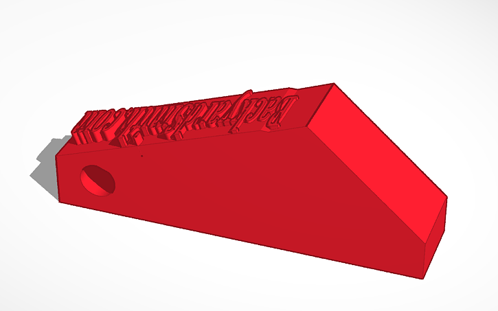 3d Design Limit Switch Arm Tinkercad