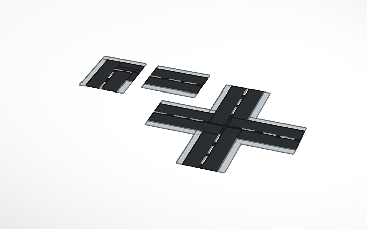 3D design Incredible road - Tinkercad