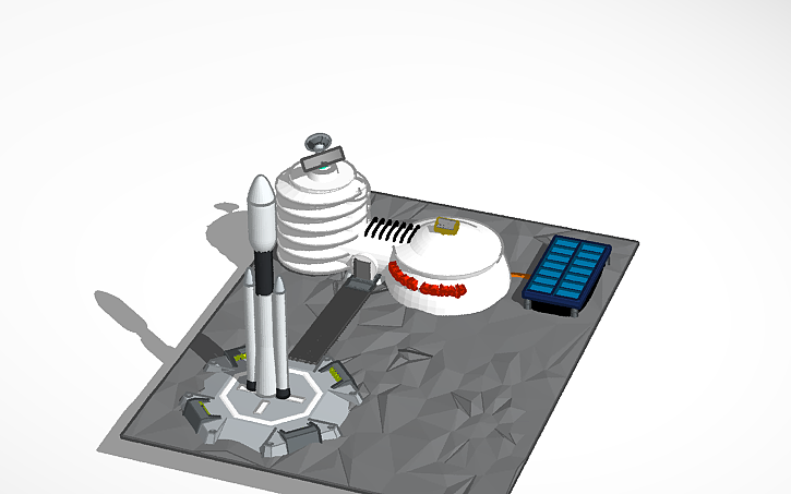 3D design Moon camp by Ilya Bokun - Tinkercad