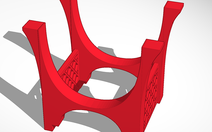 3D design Projector - Vertical Stand | Tinkercad
