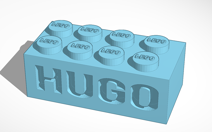 3D design LEGO - Tinkercad