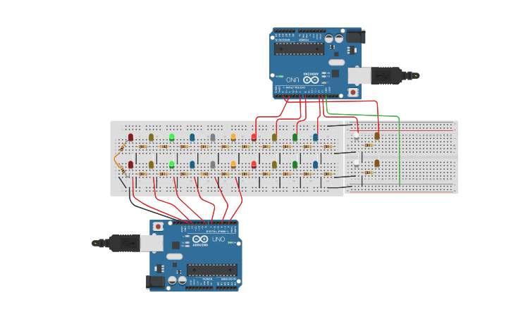 Circuit design Dec 2020 Traffic intersection SPH3U1-01 - Tinkercad